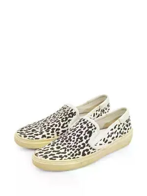 Saint Laurent Canvas Slip-on Sneakers