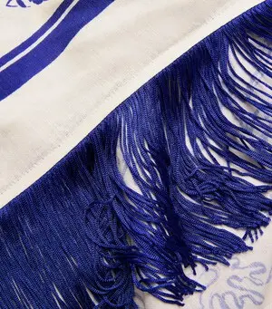 Simkhai Linen-blend Russo Pareo - Blue