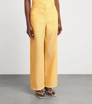 Simkhai Shepard Wide-leg Trousers - Orange