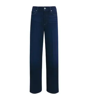 Paige Anessa Wide-leg Cropped Jeans