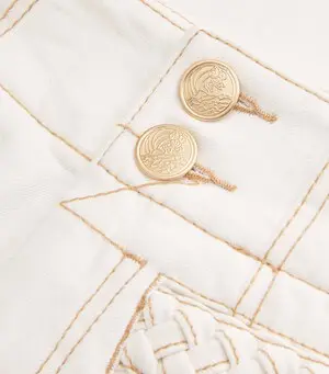 Zimmermann Roselight Denim Shorts