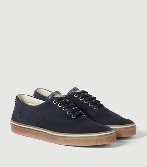 Brunello Cucinelli Suede Lace-up Sneakers - Blue