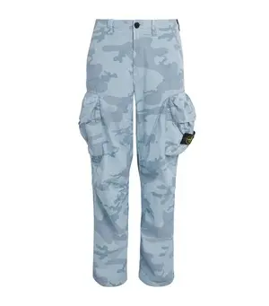 Stone Island Printed Pants For Men