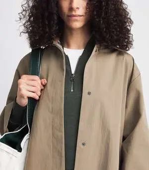 Varley Doublesoft Davidson Quarter-zip Sweatshirt - Green
