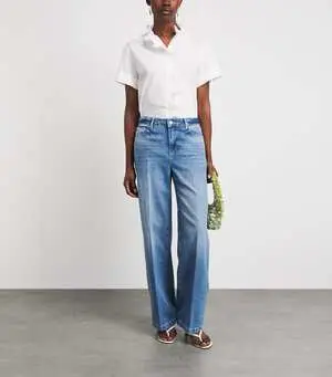 L'Agence Scottie Wide-leg Jeans