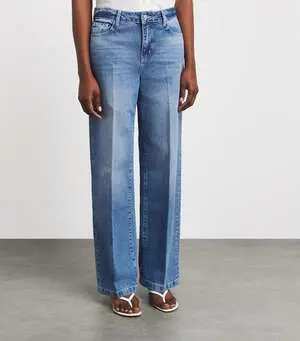 L'Agence Scottie Wide-leg Jeans