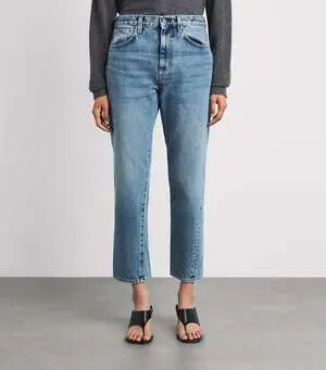 TOTEME Straight Ankle Jeans