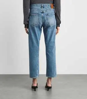 TOTEME Straight Ankle Jeans