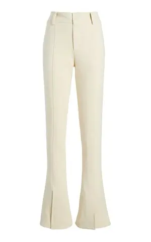 Proenza Schouler Proenza Schouler Dara Wool-Blend Bi-Stretch Pants Ivory