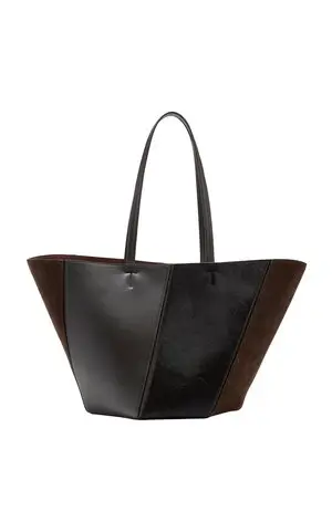 Proenza Schouler Soft Suede Hex Tote - Brown