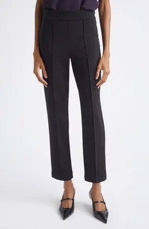 EMPORIO ARMANI Emporio Armani Flat-Front Jersey Trousers