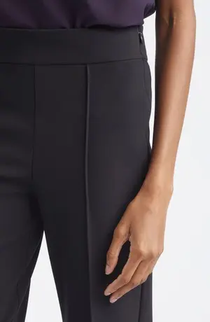 Emporio Armani Flat-front Jersey Trousers