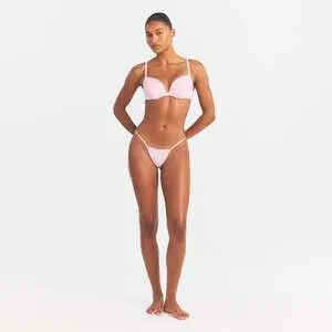 SKIMS Ultimate Teardrop Push Up Bra | Pink | | Everyday Cotton
