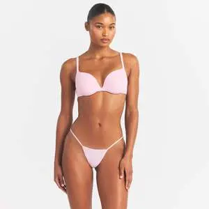 SKIMS Ultimate Teardrop Push Up Bra | Pink | | Everyday Cotton