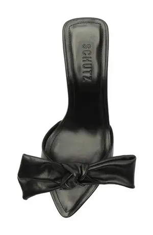 Schutz Elodie Bow Sandal - Black
