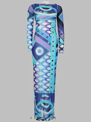 Emilio Pucci Abito Lungo "vivara