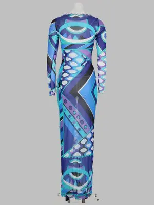Emilio Pucci Abito Lungo "vivara