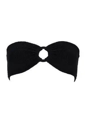 MC2 SAINT BARTH Top Bikini Crinkle "yulia - Black