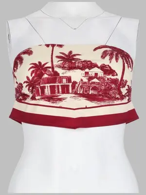 MC2 SAINT BARTH Top Bikini A Fascia "rio