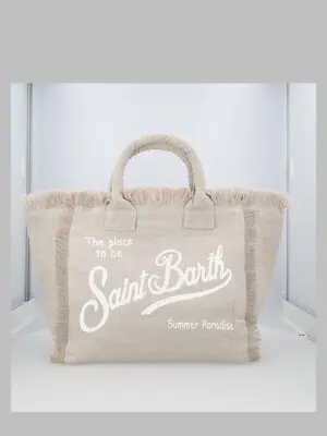 MC2 SAINT BARTH Borsa Vanity Regular In Lino