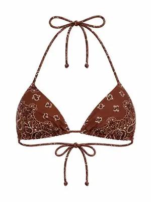 MC2 SAINT BARTH Top Bikini "leah - Brown