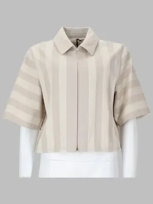 Fendi Giacca In Drill Pequin