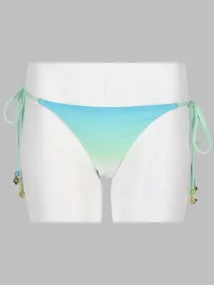 Casablanca Slip Bikini Gradient Con Perline
