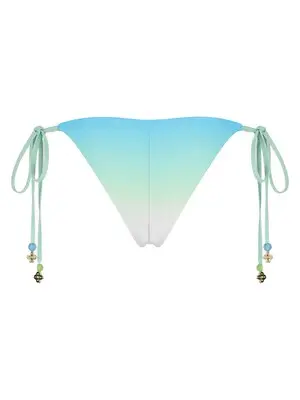 Casablanca Slip Bikini Gradient Con Perline
