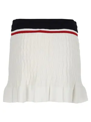 Casablanca Knitted Tennis Mini Skirt