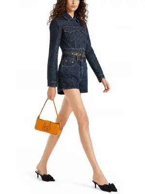 Fendi Denim Shorts - Blue