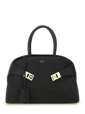 FERRAGAMO Borsa Tote "hug - Black