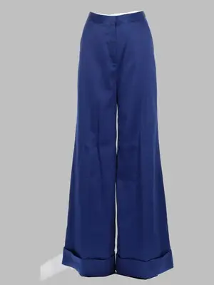 SELF-PORTRAIT Pantalone Ampio In Raso