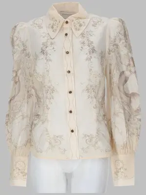 Zimmermann Camicia Con Stampa