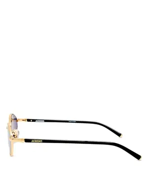 Jacquemus Sirocco Angular Sunglasses, 57mm