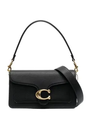 COACH Tabby 26 Leather Shoulder Bag - Black