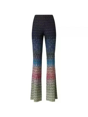 Missoni Zigzag Knit Flared Trousers