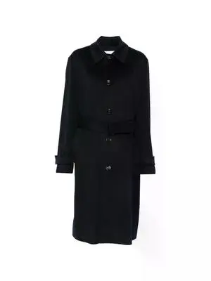 LARDINI Belted Button-up Coat