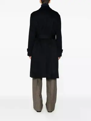 LARDINI Belted Button-up Coat