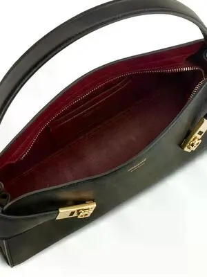 FERRAGAMO Hug Shoulder Bag - Black