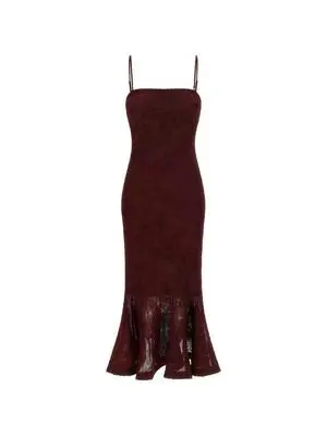 Rotate By Birger Christensen Square Neck Cocktail Dresses