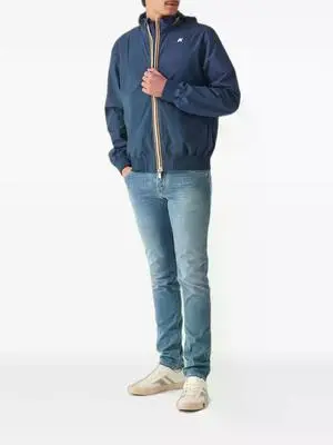 K-WAY Arsene Stretch Dot Jacket - Blue