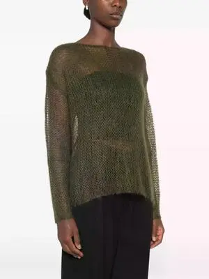 Khaite Wendy Open-knit Sweater