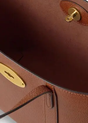 Mulberry Bayswater Mini Grained Leather Cross-body Bag - Brown