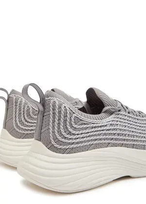 Apl Techloom Zipline Embroidered Knit Sneakers - Grey