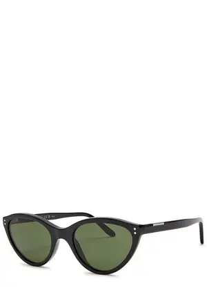 TOTEME Cat Eye Sunglasses - Black