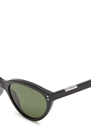 TOTEME Cat Eye Sunglasses - Black