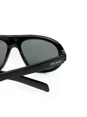 Prada Pilot Frame Tinted Sunglasses