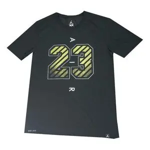 JORDAN 23 Logo T-shirt 'black - Black/multi-color