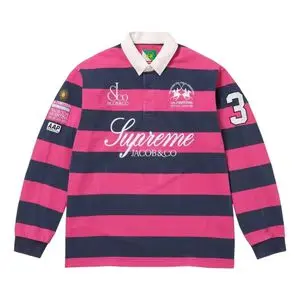 Supreme X La Martina Ss26 Rugby Shirt - Stripe
