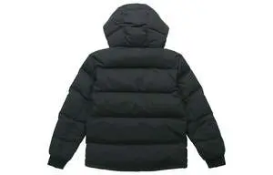 NEW BALANCE Padded Down Jacket With Hood - Black